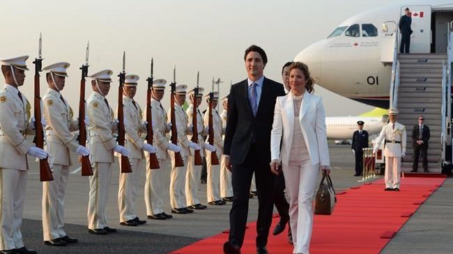 Prime Minister Justin Trudeau Arrives in Tokyo Ahead of G7 Summit in ...