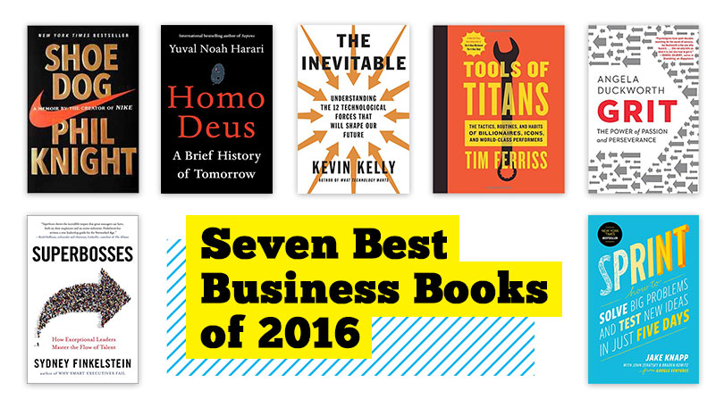 7 Best Business Books of 2016 - Huddle.Today