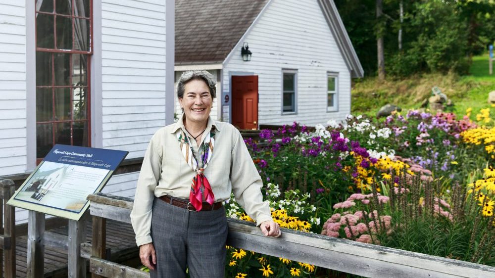 NB365: Janet Clouston Of Albert County Museum In Hopewell Cape - Huddle ...